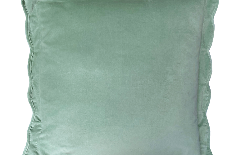 Basford Brands | SOMERFORD EUROPEAN PILLOW CASE 65X65CM SAGE GREEN